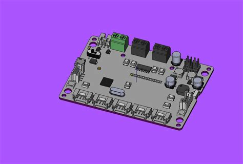 Maker Pi Rp2040 Model By Cytron Step And Stl Files By Manelto