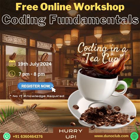 Dunoclub On Linkedin Webinar Coding Freeworkshop Pythonbasics Codinginateacup Registernow