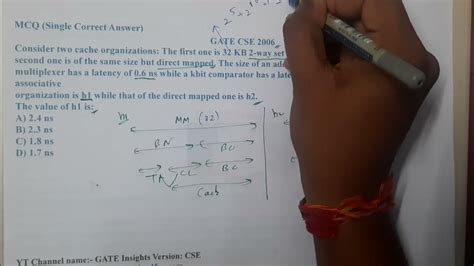 gate cse 2006 computer organization gate insights version cse