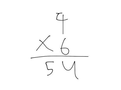 How To Solve 9x6 Math Elementary Math 3rd Grade Multiplication How To Solve 9x6 Math Elementary Math 3rd Grade Multiplication