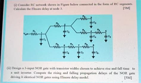 Solved Consider The Rc Network Shown In The Figure Below Connected In
