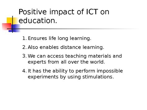 Презентация types of ict