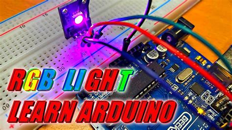 RGB LED Beginner Tutorial Random Colors Every Seconds External Source Education