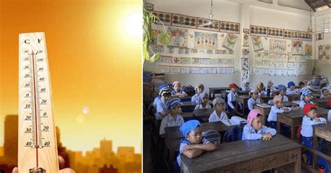 ខណៈឡើងដល់ ៤៣អង្សារសេ នាយកសាលាបឋមសិក្សាគំរូស្រុកមង្គលបូរី អំពាវនាវឲ្យមាតាបិតាប្រើវិធីសាស្ត្រនេះ