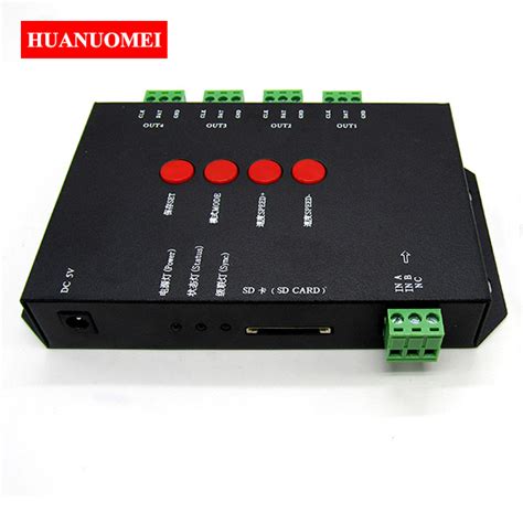 T S SD Card LED Pixel Controller T Full Color WS WS B