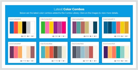 중간계 정보 모아봐 잘 어울리는 색상 조합 알려주는 사이트