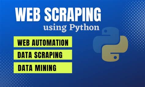 Do Python Web Scraping Data Mining Automation By Abdullahalbki Fiverr