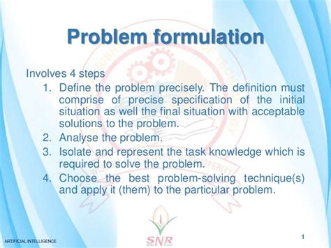 Problem Formulation