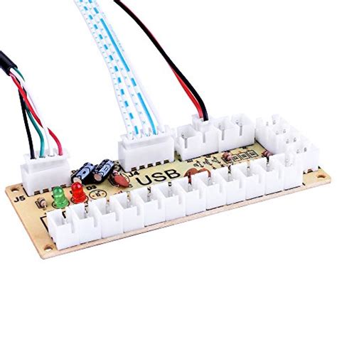 quimat diy arcade game button and joystick controller kit for rapsberry