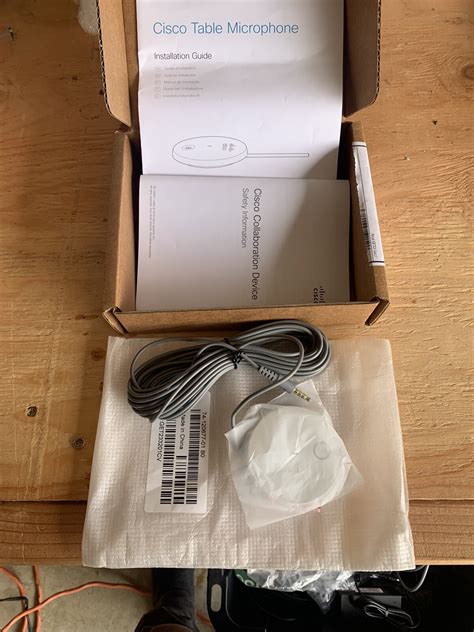 Cisco Ceiling Microphone G2 Installation Guide Shelly Lighting