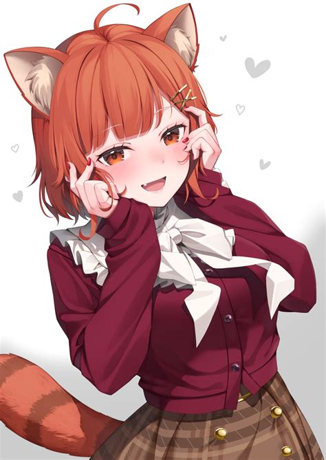 Red Panda Girl Danbooru