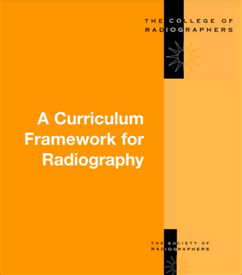 A Curriculum Framework For Radiography Sor