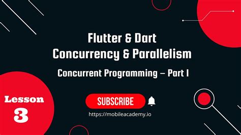 flutter dart concurrent programming part 1 youtube