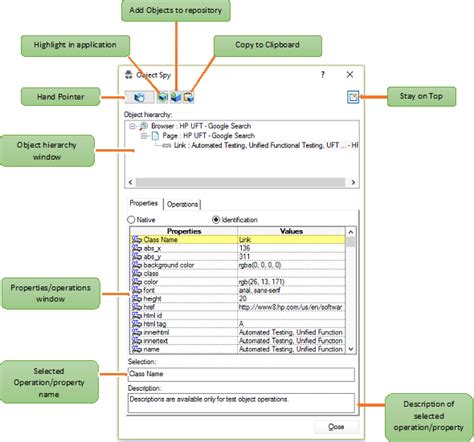 Working With Ufts Object Spy Automation Insights