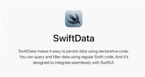 Apple Has Filed For New Trademarks Related To Swiftdata With Both The