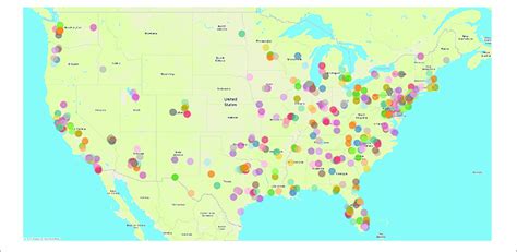 Visualization Of Zip Code Analysis Of Survey Respondents Color Download Scientific Diagram