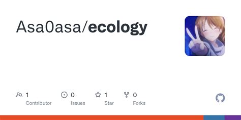 Github Asa0asaecology