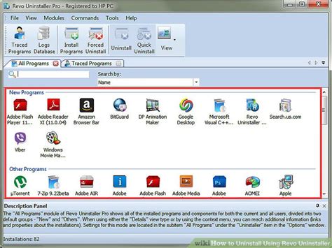 how to uninstall using revo uninstaller 8 steps with pictures