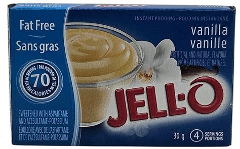 Jell O Vanilla Fat Free 30 G 5030