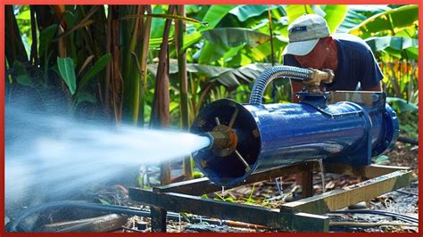 Man Builds Non Electrical High Pressure Diy Water Pump That Shoots