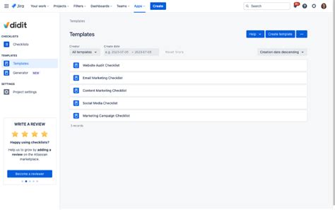 Didit Checklists For Jira Free Version History Atlassian