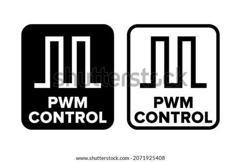 Pwm Control Vector Information Sign เวกเตอร์สต็อก ปลอดค่าลิขสิทธิ์