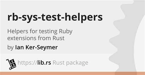 rb sys test helpers — rust library lib rs