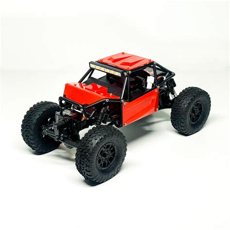 1 24 Radz Custom Scx24 Injora Buggy Rtd Red