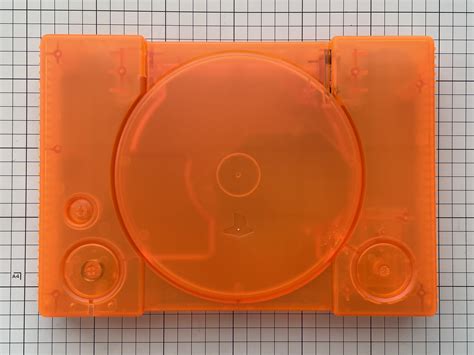 Playstation Replacement Shell Translucent Orange Muramasa Entertainment