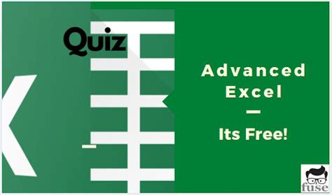Advanced Excel Test Techiefuse Excel Quiz Windows Word