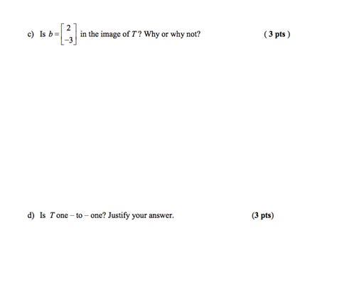 Solved LetT R R Be Define By T Chegg Com