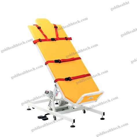 1 Section Tilt Table Gold Health Tech