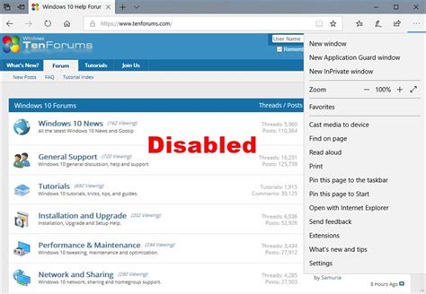 Enable Or Disable Microsoft Edge Developer Tools In Windows Tutorials