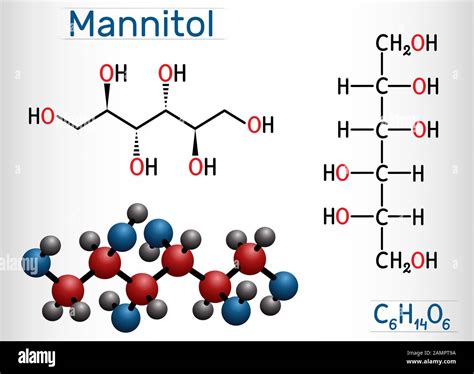 Mannitol Structure