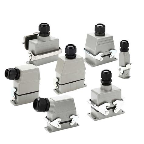 Industrial Rectangular Heavy Duty Connector 32p Ip65