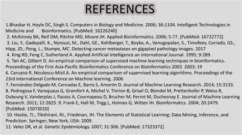 Machine Learning To Solve Bioinformatics Problems Pptx Artificial