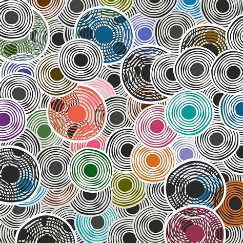 Multiple Circles Wallpaper Happywall