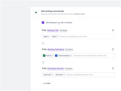 Rule Engine Auto Add Meetings By Aryan K On Dribbble