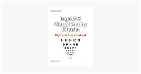 ‎logmar visual acuity charts on apple books