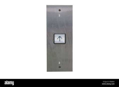 Button Up The Elevator Stock Photo Alamy