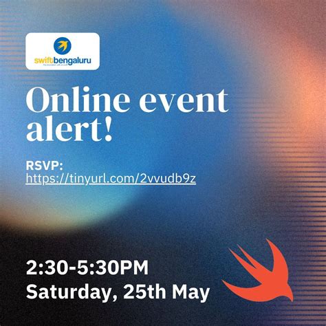 G Abhisek On Linkedin 🚨 Join As A Speaker Or Attendee 🚨 Another Swift