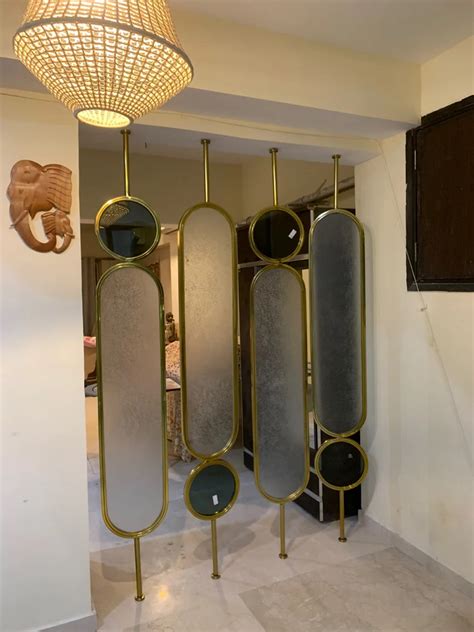 Pvd Oval Rotating Partition Screen At ₹ 18500piece Room Partition