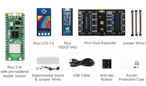 raspberry pi pico 2 w microcontroller rp2350 supports wifi and