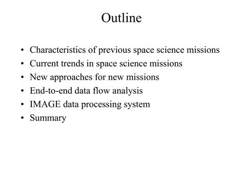 PPT Trends In Data Processing For Space Science Missions PowerPoint Presentation ID