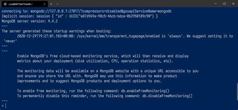 使用Docker 部署MongoDB soowin 博客园