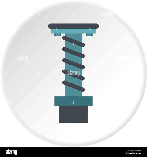 Monitor Socket Icon Circle Stock Vector Image Art Alamy