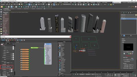 tutorial creating cityscapes with railclone in 3ds max