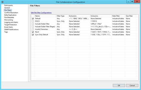 Peer Management Center Help File Collaboration Editing A File Collaboration Job File Filters