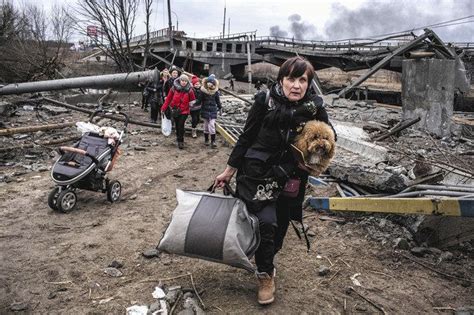 ロシアのウクライナ侵攻で170万人が国外避難民に「第2次大戦以降、最も急速に悪化」 民間死傷者は1200人超：東京新聞デジタル