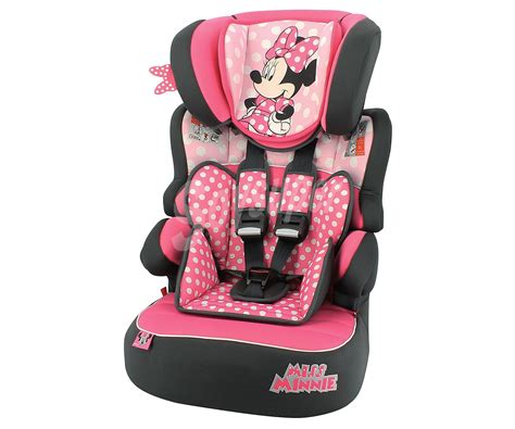 Minnie Disney Silla De Auto Para Grupo 123 Diseño Minnie Disney